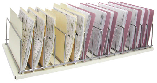 Chart Cart Table Top Storage Rack